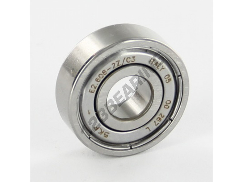 Deep groove ball bearing E2.608-2Z-C3-SKF - 8x22x7 mm | 123Bearing